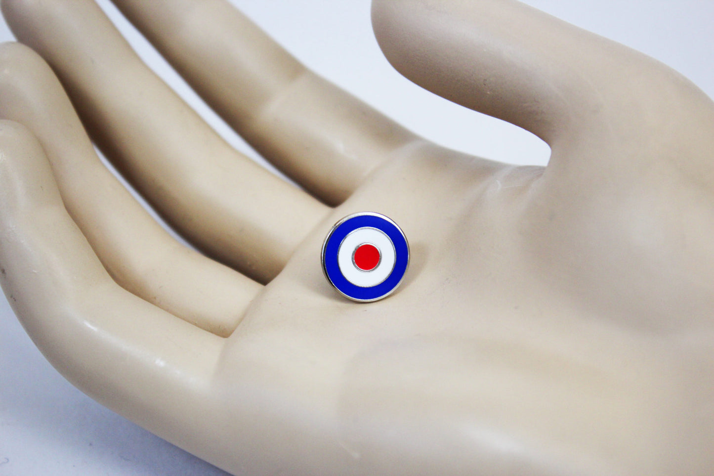 Enamel Target Pin Badge – Jump The Gun